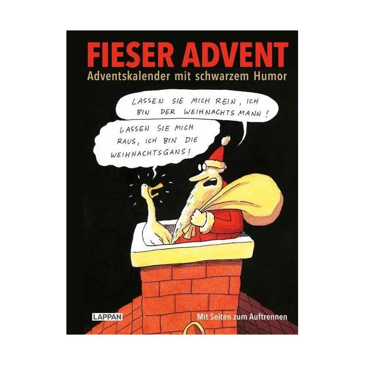 LAPPAN VERLAG Buch-Adventskalender Fieser Advent - Interdiscount
