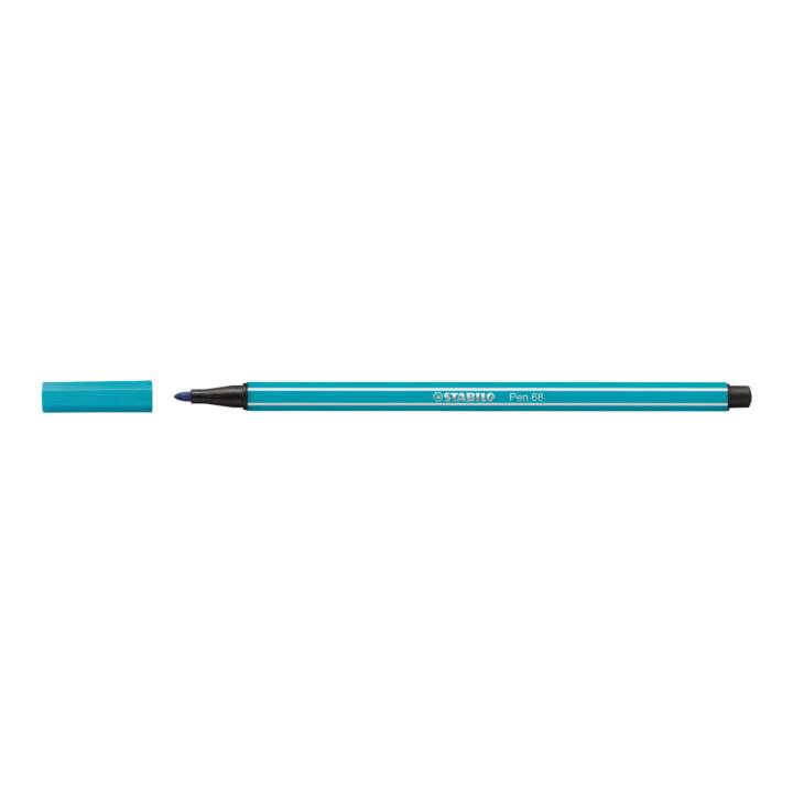 STABILO 68 Crayon feutre (Bleu) - Interdiscount