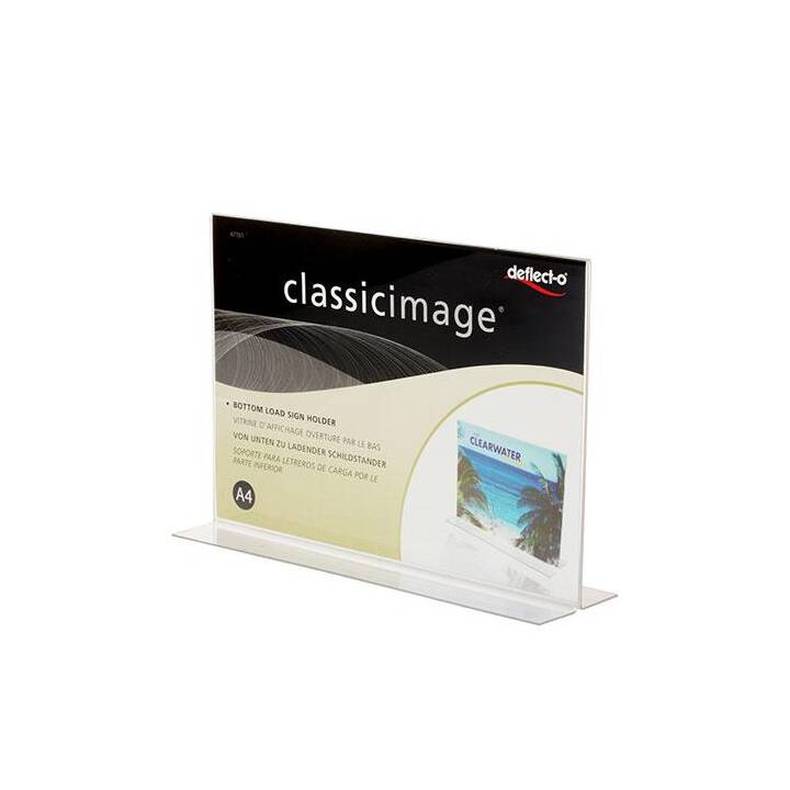 DEFLECTO Tischaufsteller Classic Image (A4) - Interdiscount