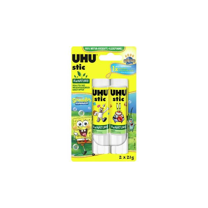 UHU Stylo à coller ReNature (21 g, 2 pièce) - Interdiscount