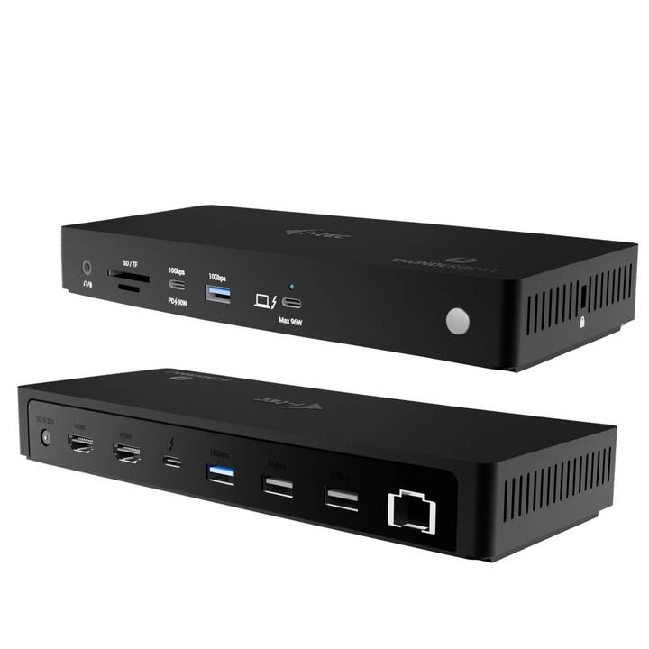 I-TEC Dockingstation TB4 (2 x HDMI, 2 x USB 3.0 Typ A, RJ-45 (LAN), 2 x ...