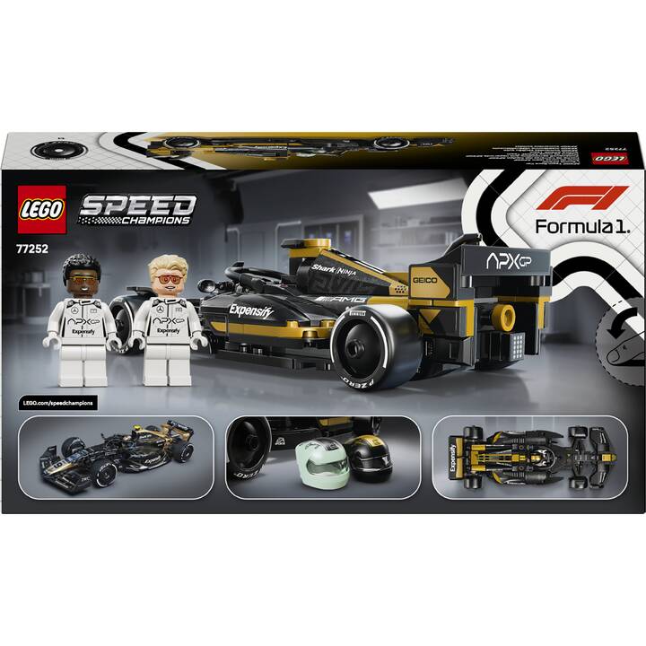 LEGO Speed Champions Voiture de course de l’écurie APXGP tirée du Film ...