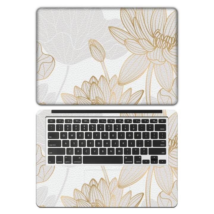 EG Designsticker (10", Blumen, Grau) - Interdiscount