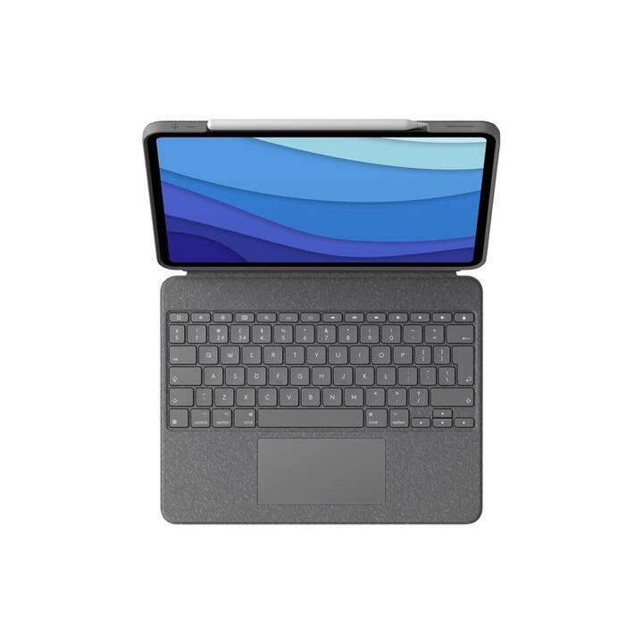 LOGITECH Combo Touch Type Cover / Tablet Tastatur (11", iPad Pro M4 ...