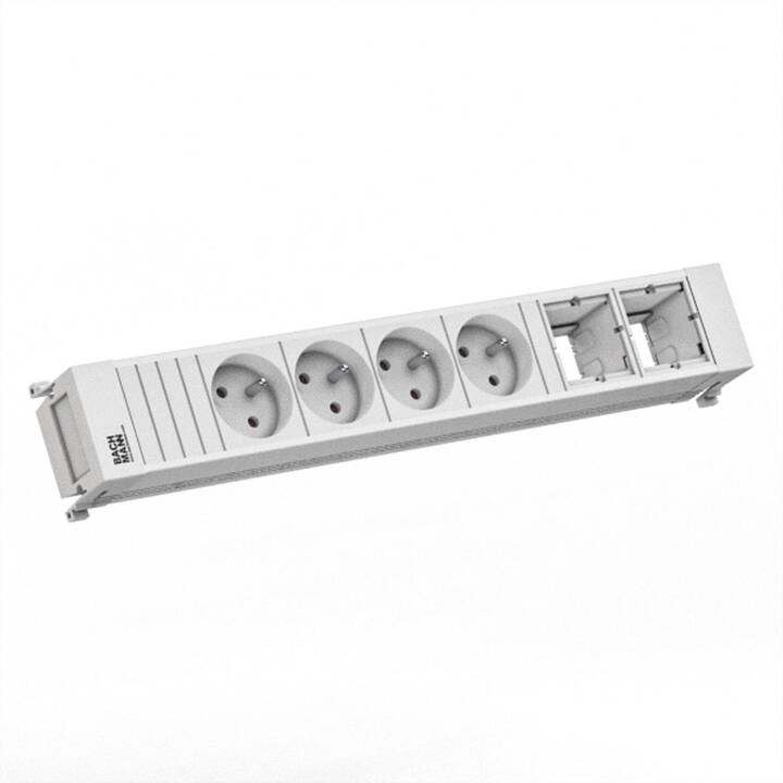 BACHMANN Prise multiple POWER FRAME (GST18i3, 0.2 m, Blanc) - Interdiscount