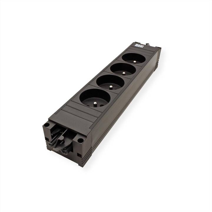 BACHMANN Steckdosenleiste Step Base (CEE 7/5 / GST18i3, Schwarz ...