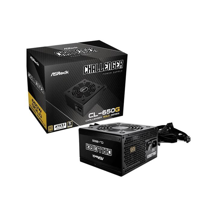 ASROCK CL-650G Challenger (650 W) - Interdiscount
