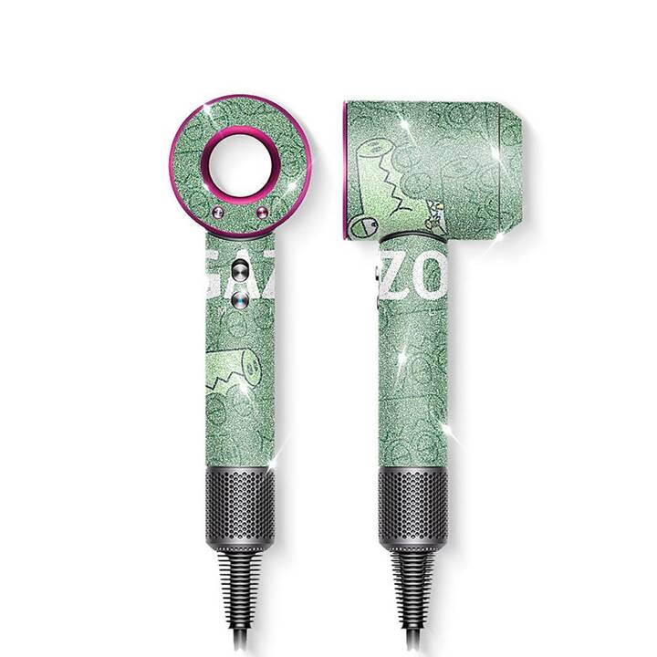 EG Haartrockner Sticker (Dyson Haartrockner, Grün) - Interdiscount