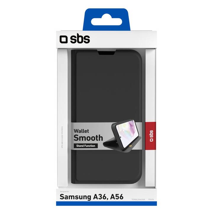 SBS Flipcover (Galaxy A36 5G, Galaxy A56 5G, Schwarz) - Interdiscount
