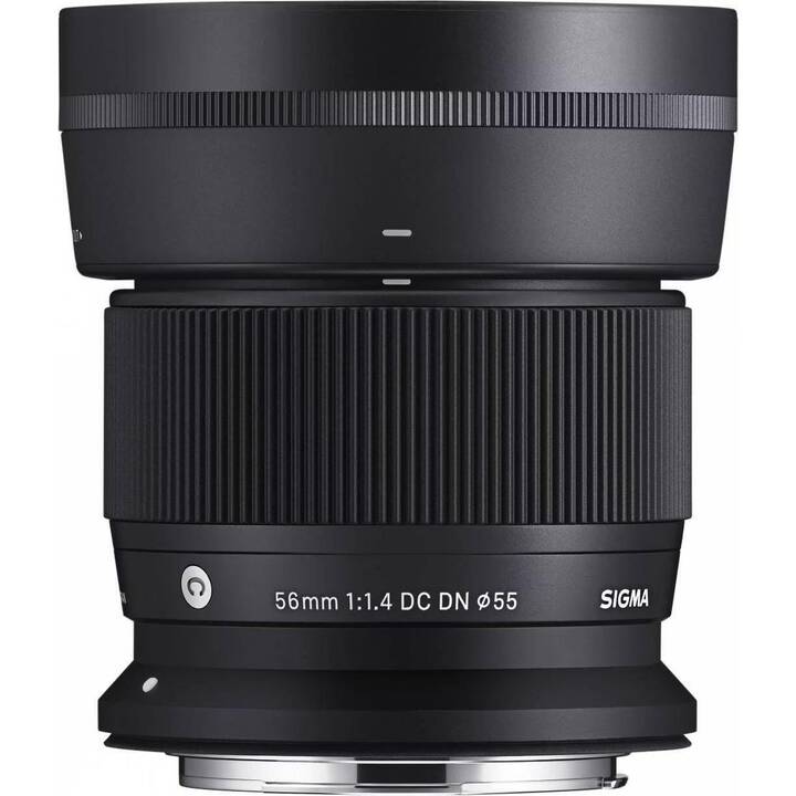 SIGMA DC DN 56mm F/1.4-16 (RF-Mount, Schwarz) - Interdiscount