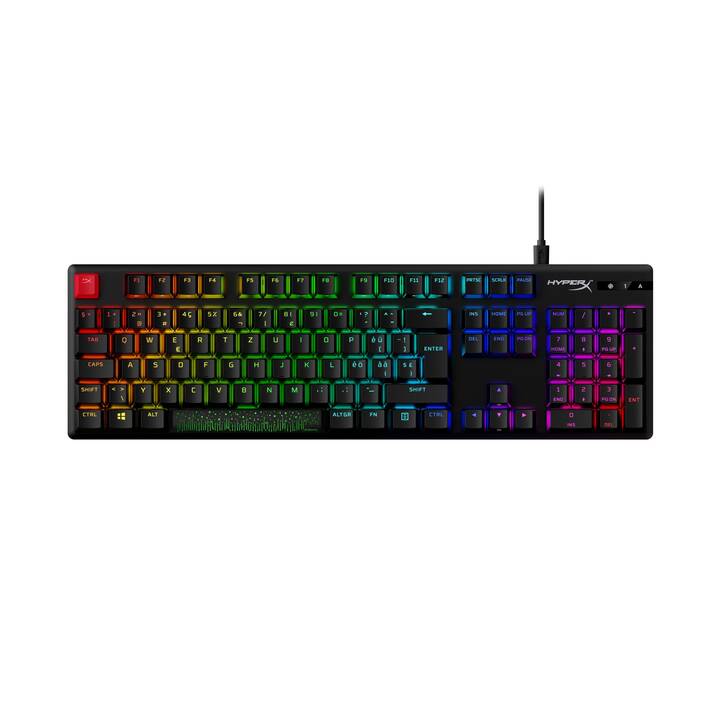 HYPERX Alloy Origins PBT - Red Switch (USB, Suisse, Câble) - Interdiscount