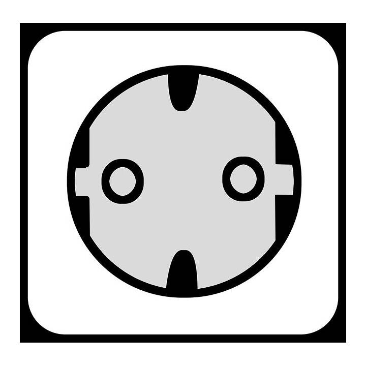 BACHMANN Steckdoseneinheit Loop In (CEE 7/3, Schwarz) - Interdiscount