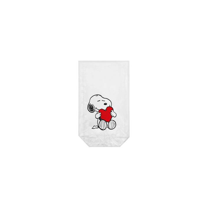 BRAUN + COMPANY Sachet cadeau Snoopy (10 Stk, Transparent, Bande ...