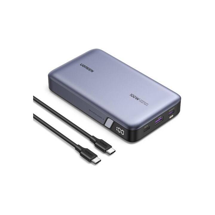 UGREEN 25188 (20000 mAh, Power Delivery 3.0, Quick Charge 3.0, Grau ...