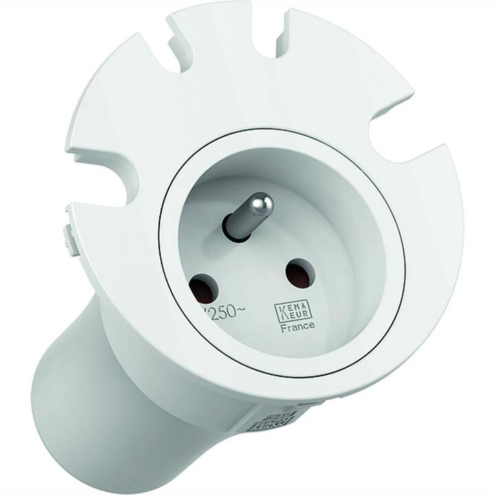 BACHMANN Prise multiple Loop (2 m, Blanc) - Interdiscount