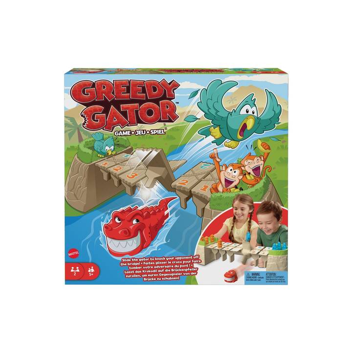 MATTEL Greedy Gator (DE, EN, FR) - Interdiscount