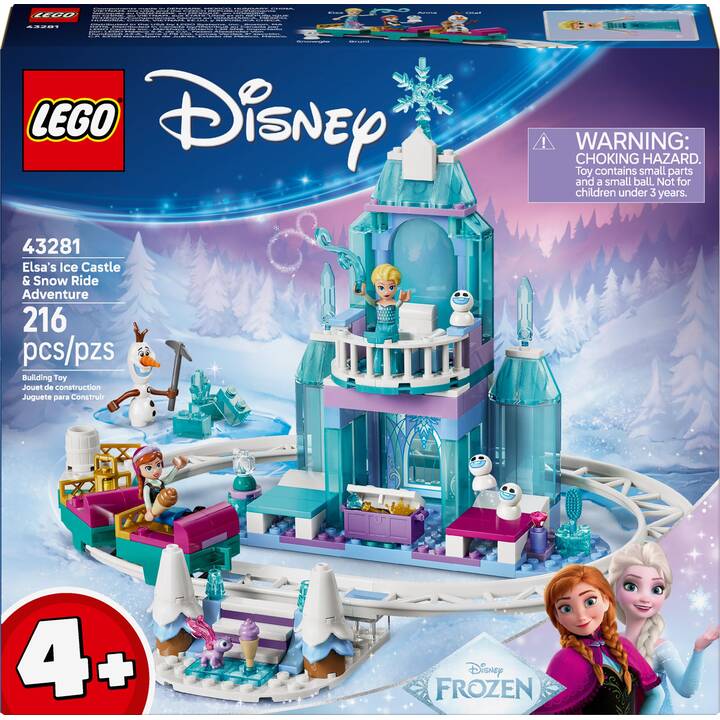 LEGO Disney Frozen La Reine des Neiges 43281 Le Château de Glace et la ...