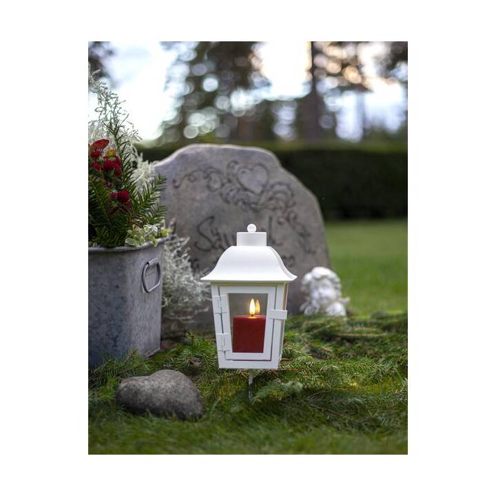 STAR TRADING Flamme Paula LED-Kerze (Rot) - Interdiscount