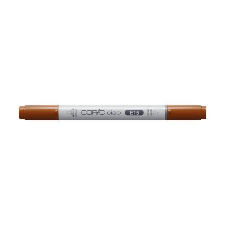 COPIC Grafikmarker Ciao E15 Dark Suntan (Braun, 1 Stück) - Interdiscount