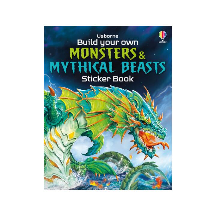 Build Your Own Monsters and Mythical Beasts Sticker Book - Interdiscount