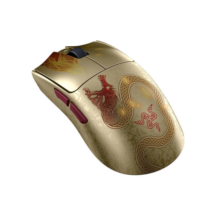 RAZER Viper V3 Pro Souris USB (Sans fil, Jeu, Beige, Or) - Interdiscount