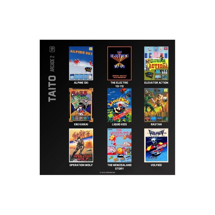 Taito Arcade Collection 2 (Evercade, DE, IT, EN, FR) - Interdiscount