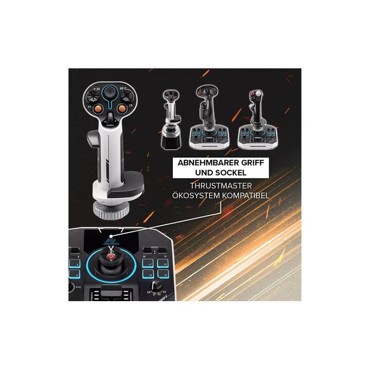 THRUSTMASTER Sol-R 2 HOSAS Space Sim Duo Joystick (Noir, Blanc ...