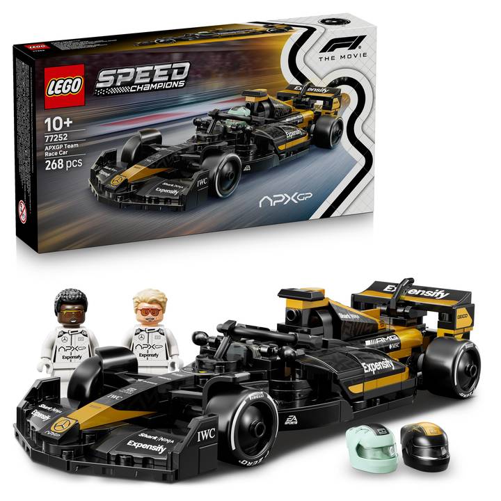LEGO Speed Champions Voiture de course de l’écurie APXGP tirée du Film ...