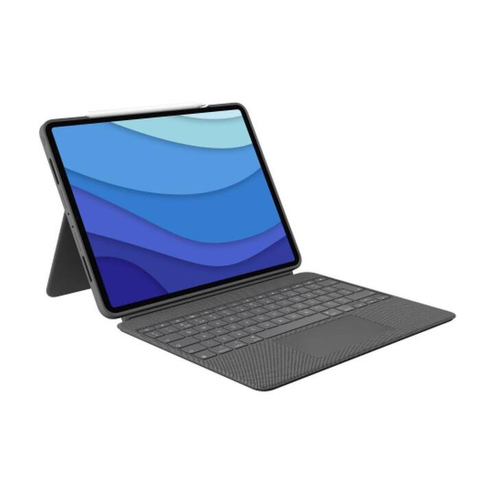 LOGITECH Combo Touch Type Cover / Tablet Tastatur (11", iPad Pro M4 ...