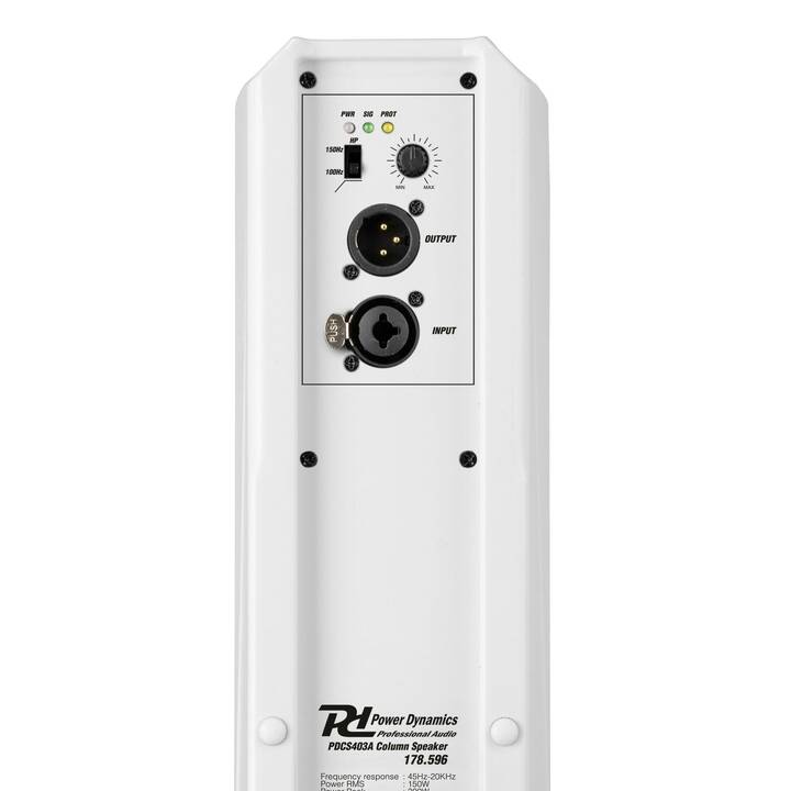 POWER DYNAMICS PDCS403AW (260 W, Enceinte verticale, Blanc) - Interdiscount