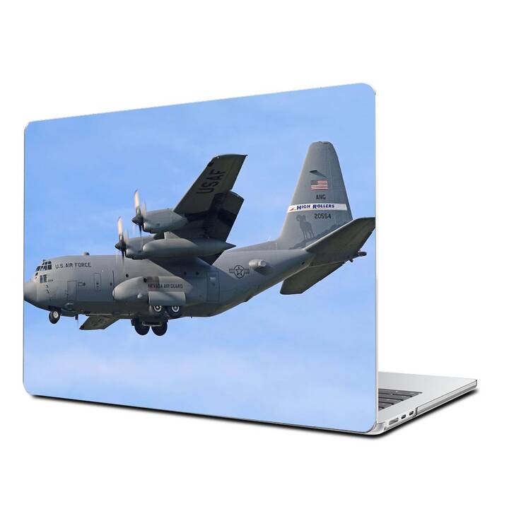 EG Hardcase (MacBook Air 13" M2 2022, Flugzeuge, Blau) - Interdiscount