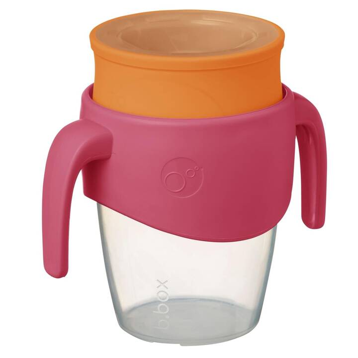 B.BOX Trinklernbecher 360 Cup Strawberry Shake (Pink, Orange ...