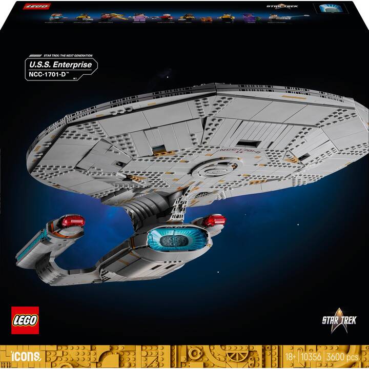 LEGO Star Trek: U.S.S. Enterprise NCC-1701-D (10356) - Interdiscount