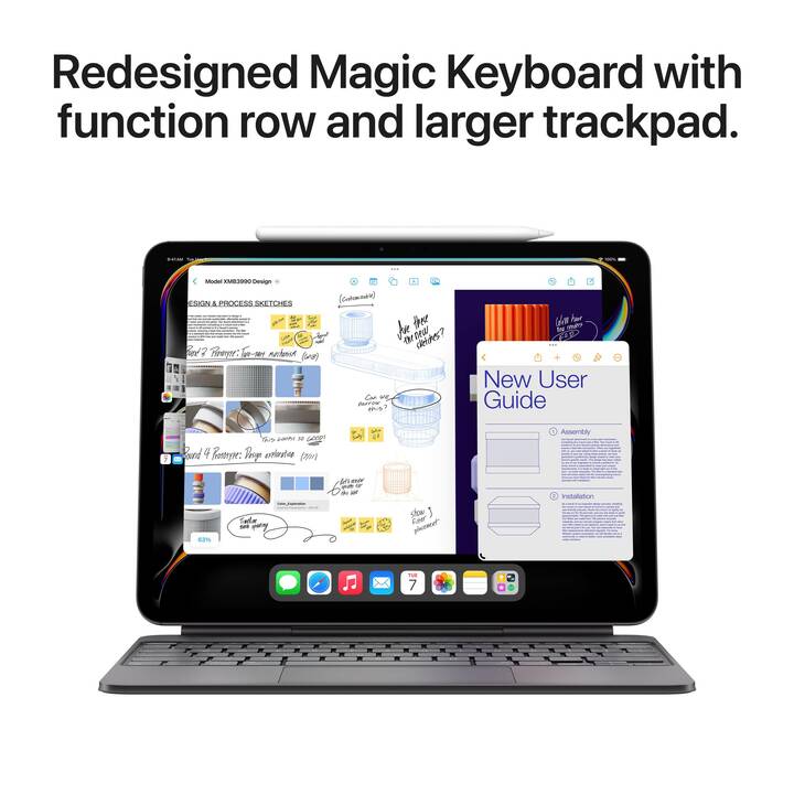 APPLE iPad Pro 13 WiFi 2024 (13", 256 GB, Space Schwarz) - Interdiscount