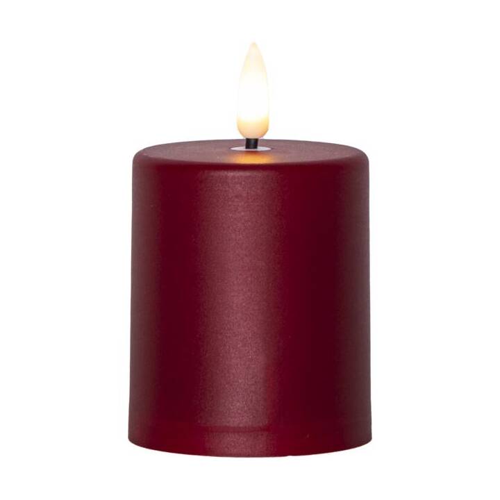 STAR TRADING Flamme Paula LED-Kerze (Rot) - Interdiscount