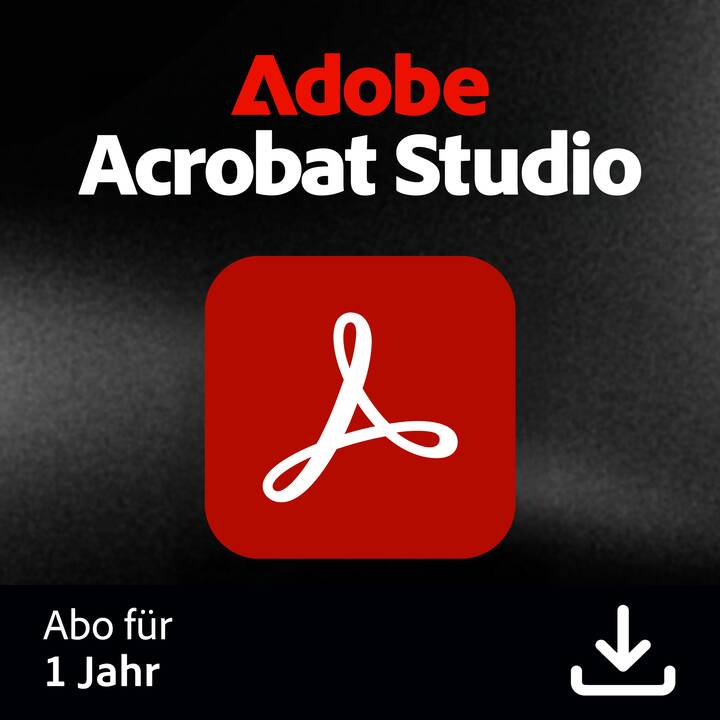 ADOBE Acrobat Studio 1Y (Abo, 1x, 1 Jahre) - Interdiscount
