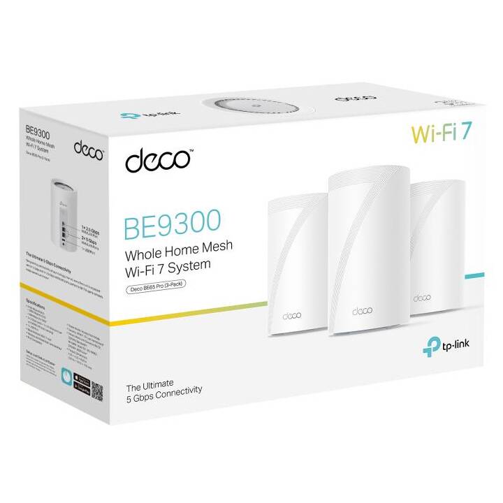 TP-LINK Deco BE65 Pro WLAN-Mesh System (3 Stück) - Interdiscount