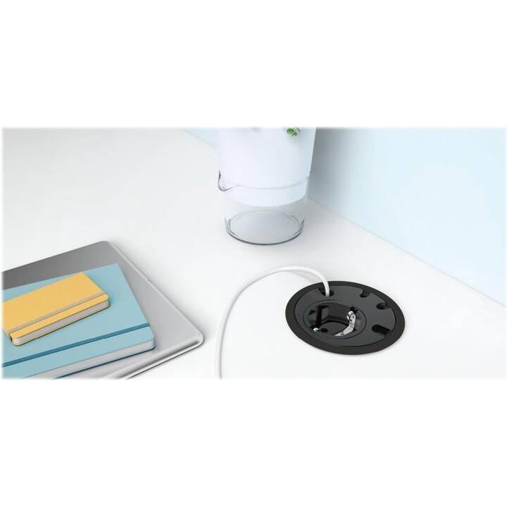 BACHMANN Steckdoseneinheit Loop In (CEE 7/3, Schwarz) - Interdiscount