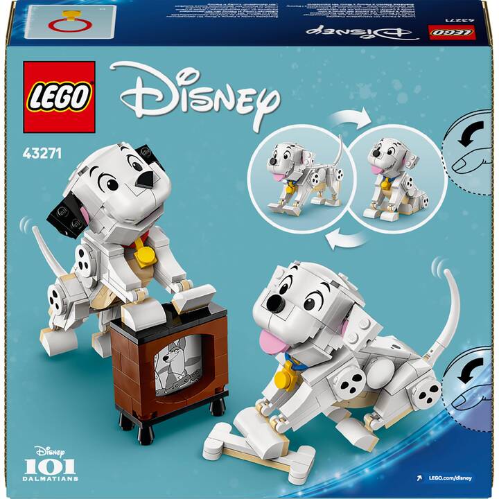 LEGO Disney Lucky et Penny, les chiots des 101 Dalmatiens (43271 ...