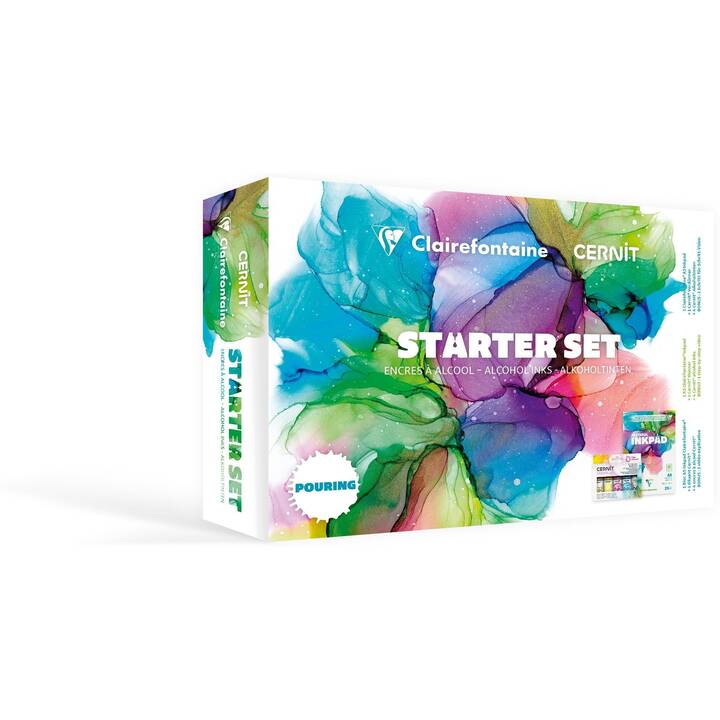 CLAIREFONTAINE Encre d'alcool Set (20 ml, Multicolore) - Interdiscount