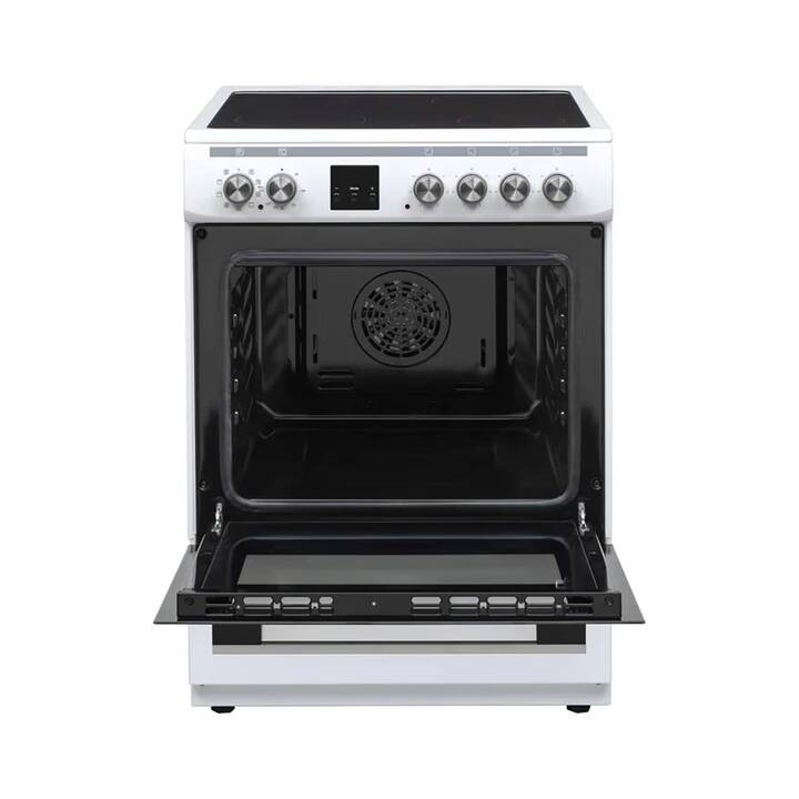 DAEWOO Cuisinière avec table de cuisson F6EV22WL3DE (Détaché, 65 l ...