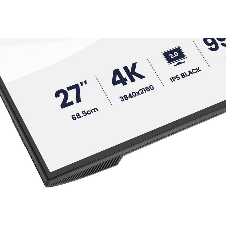 IIYAMA HB2701UHSNP-B1 (27", 3840 x 2160, Schwarz) - Interdiscount