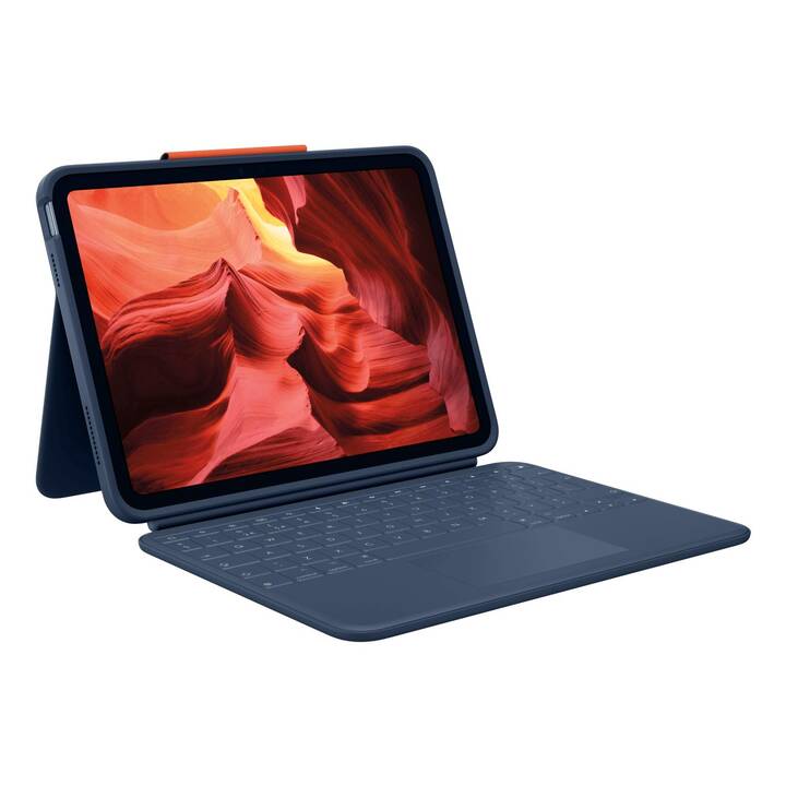 LOGITECH Rugged Combo 4 Touch Type Cover (10.9", iPad Gen. 10 2022 ...