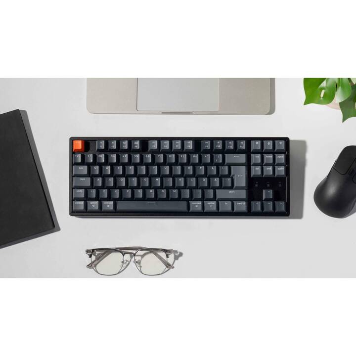 KEYCHRON K8 QMK (Bluetooth, USB, Svezia, Cavo e senza fili) - Interdiscount