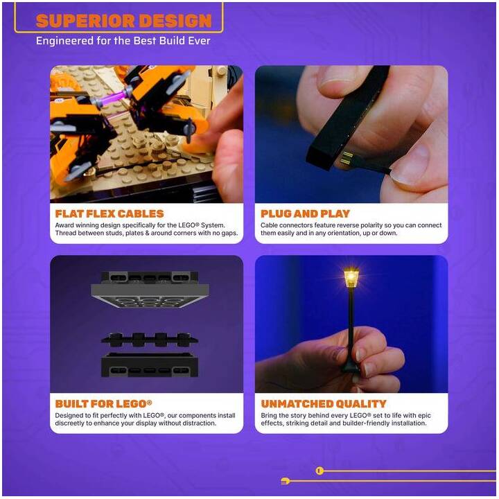 LIGHT MY BRICKS Tales of the Space Age LED Licht Set (21340 ...