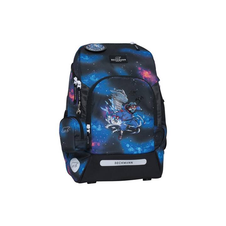 BECKMANN Schulranzen Set Active Air FLX Ninja Element (25 l, Mehrfarbig ...