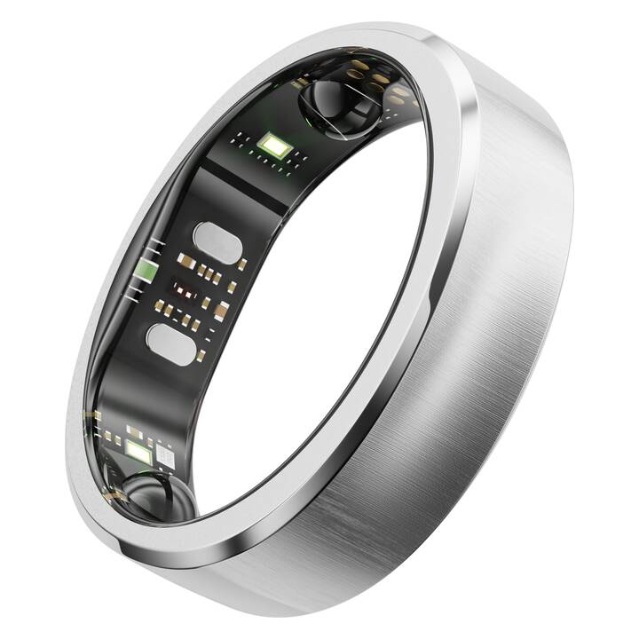 RINGCONN Smart Ring Gen 3 (13, Brushed Silver) - Interdiscount