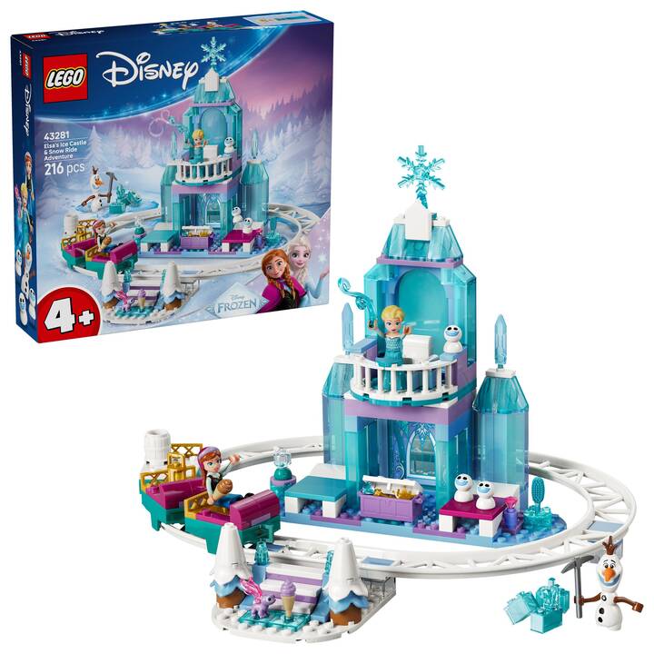 LEGO Disney Frozen La Reine des Neiges 43281 Le Château de Glace et la ...