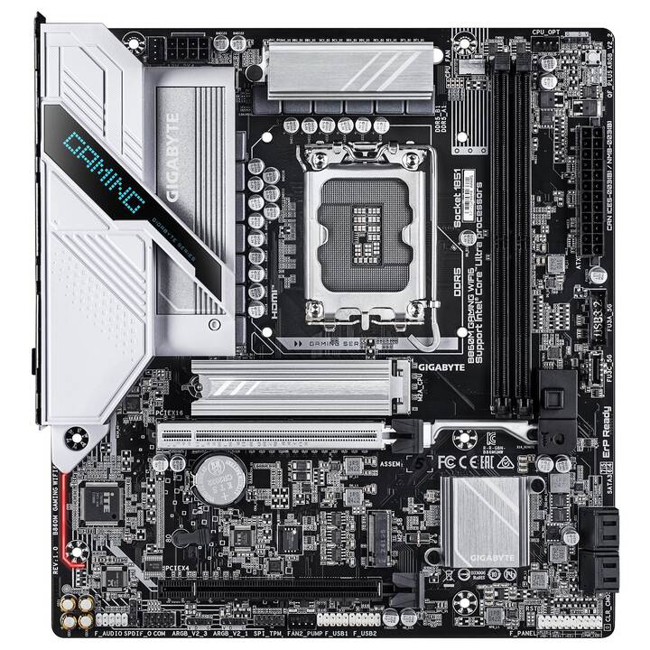 GIGABYTE TECHNOLOGY B860M GAMING WIFI6 (LGA 1851, Intel B860, Micro ATX ...