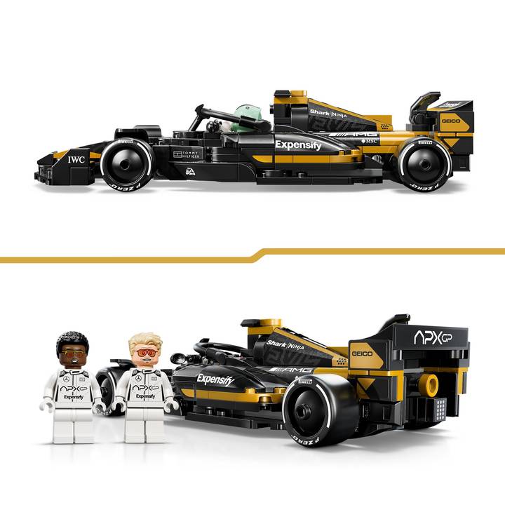 LEGO Speed Champions Voiture de course de l’écurie APXGP tirée du Film ...